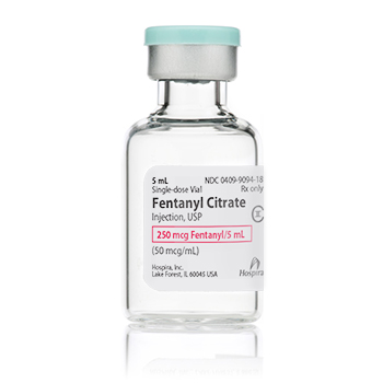 Fentanyl 5ml vial 25/bx CII Pfizer - Wall Medical