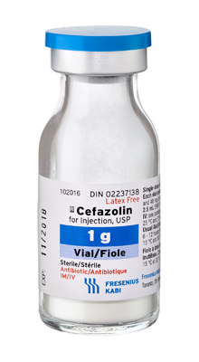 Cefazolin 1Gram 25 Vials Fresenius Kabi - Wall Medical