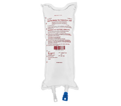 Sterile Water for Injection, USP bag 1,000mL 10/case (25 lbs) Fresenius ...
