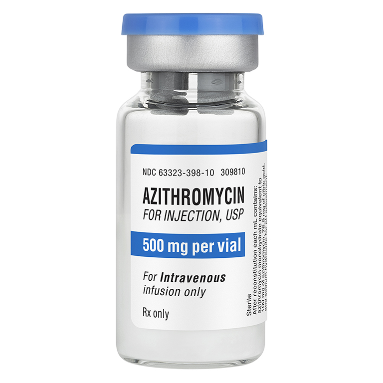 Azithromycin 500 mg per vial 10/bx Fresenius Kabi - Wall Medical