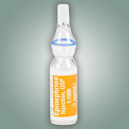 Epinephrine AMP 1mg/mL 25x1mL AMP Pfizer - Wall Medical