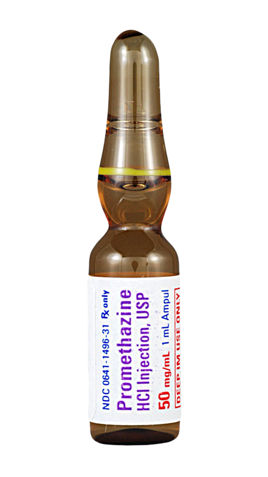 Promethazine 50mg/ml 1ml Amps 25/bx Hikma - Wall Medical