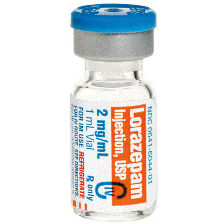 Lorazepam 2mg/mL 25Vials/box Hikma - Wall Medical