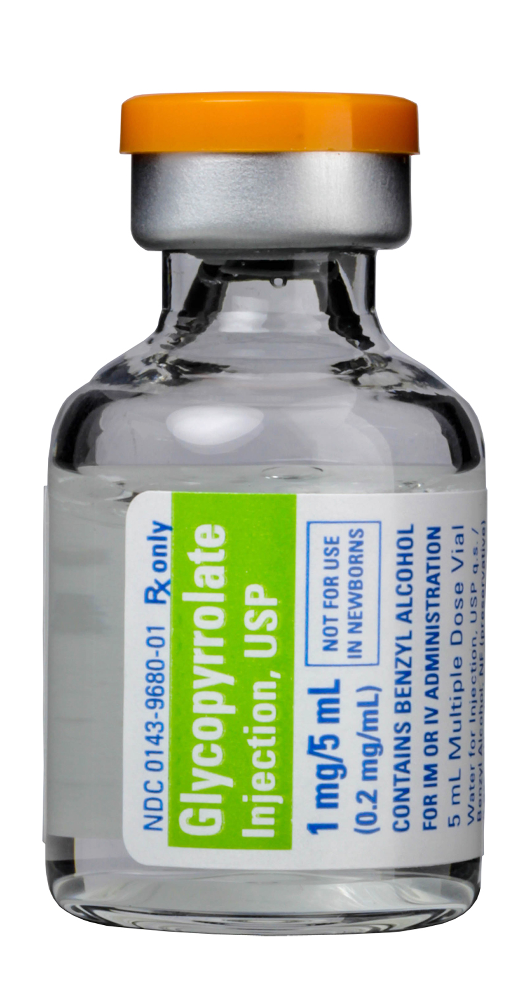 Glycopyrrolate INJ 1mg/5mL 25/box Hikma - Wall Medical