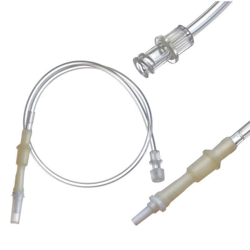 20" Extension Tube with inj site - Wall Medical