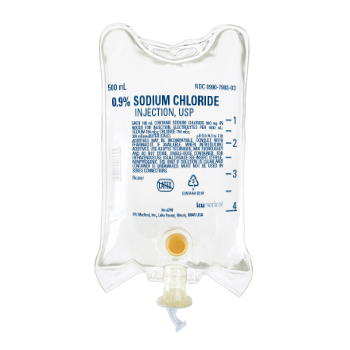 0.9% Sodium Chloride Injection 20x500ml bags. (26lbs) Fresenius Kabi ...